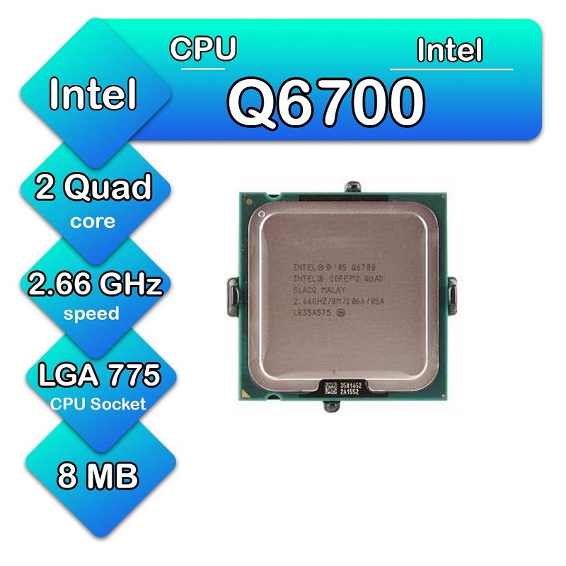 سی‌پی‌یو | مدل Q6700 - فروشگاه کامپیوتر سیفی